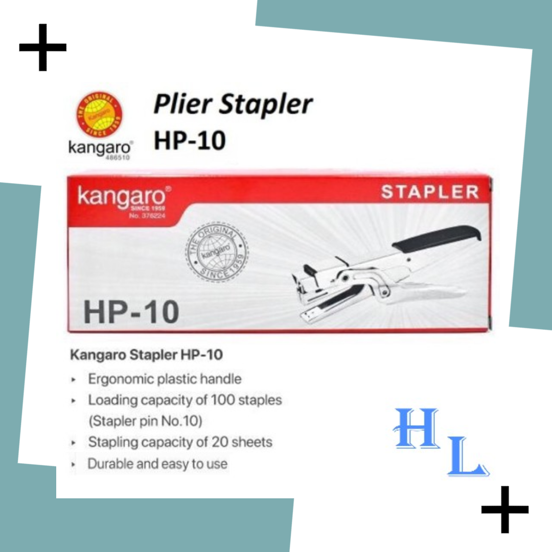 Kangaro HP-10 Stapler Plier Stapler HP10 | Lazada