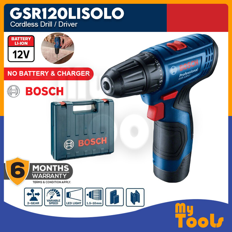 Mytools BOSCH GSR 120-LI (GEN 2) Professional Cordless Drill Driver ...