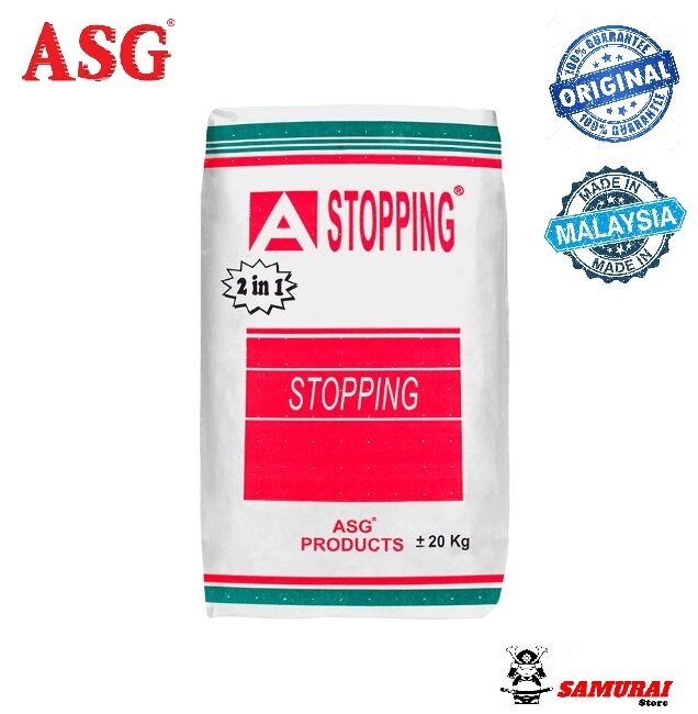 ASG Stopping Compound / Simen Plaster Ceiling 20kg | Lazada