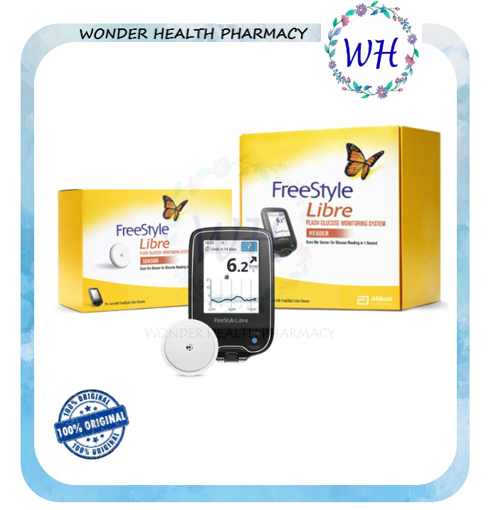 FREESTYLE LIBRE GLUCOSE MONITORING SYSTEM (READER | SENSOR | READER ...
