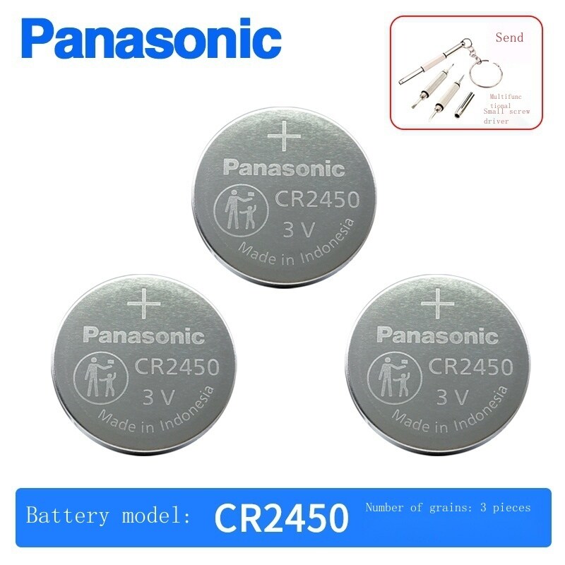 New-Original Panasonic CR2450 BMW car remote control key electronic ...