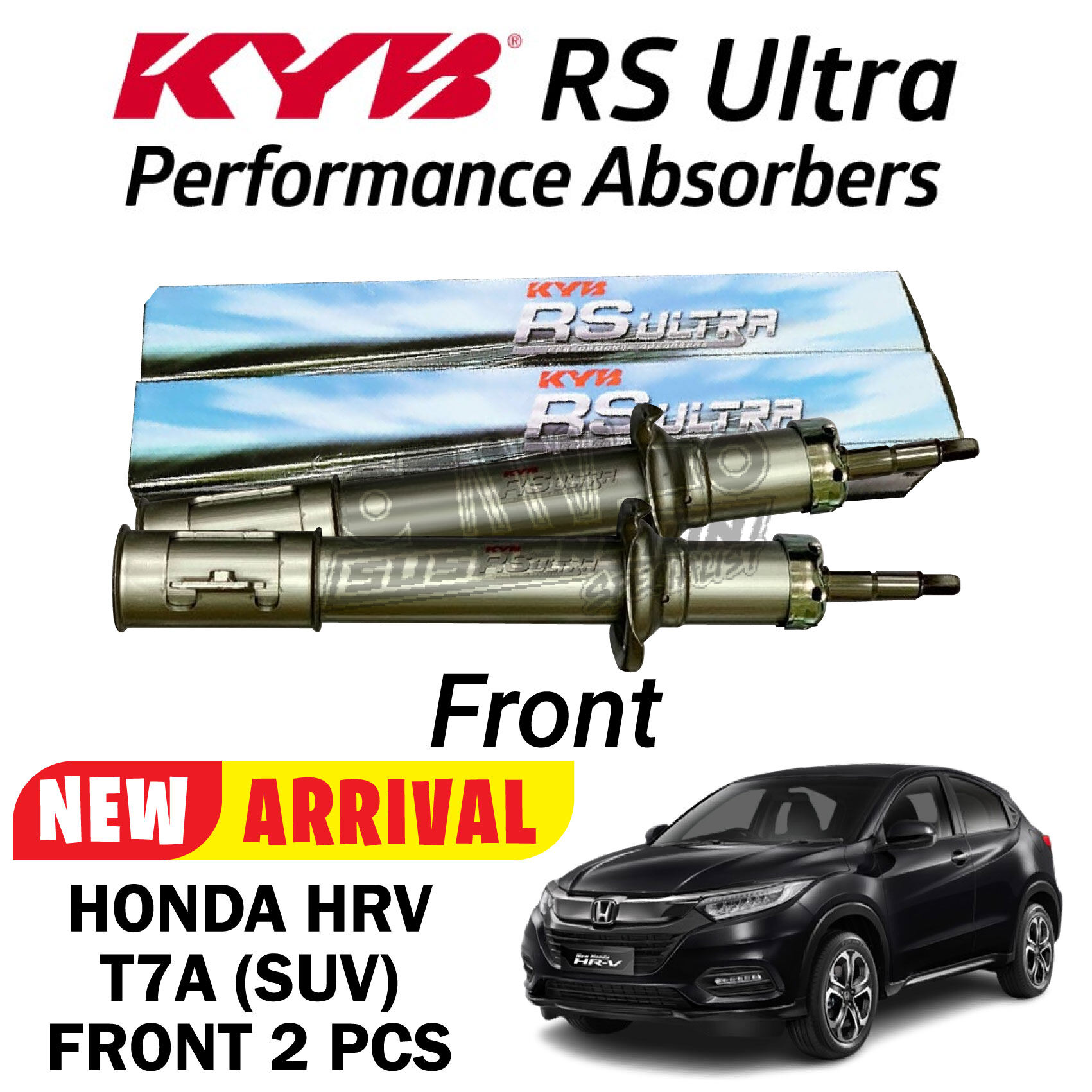 HONDA HRV (T7A) 2016 KYB RS ULTRA PERFORMANCE ABSORBERS GAS TYPE FRONT ...