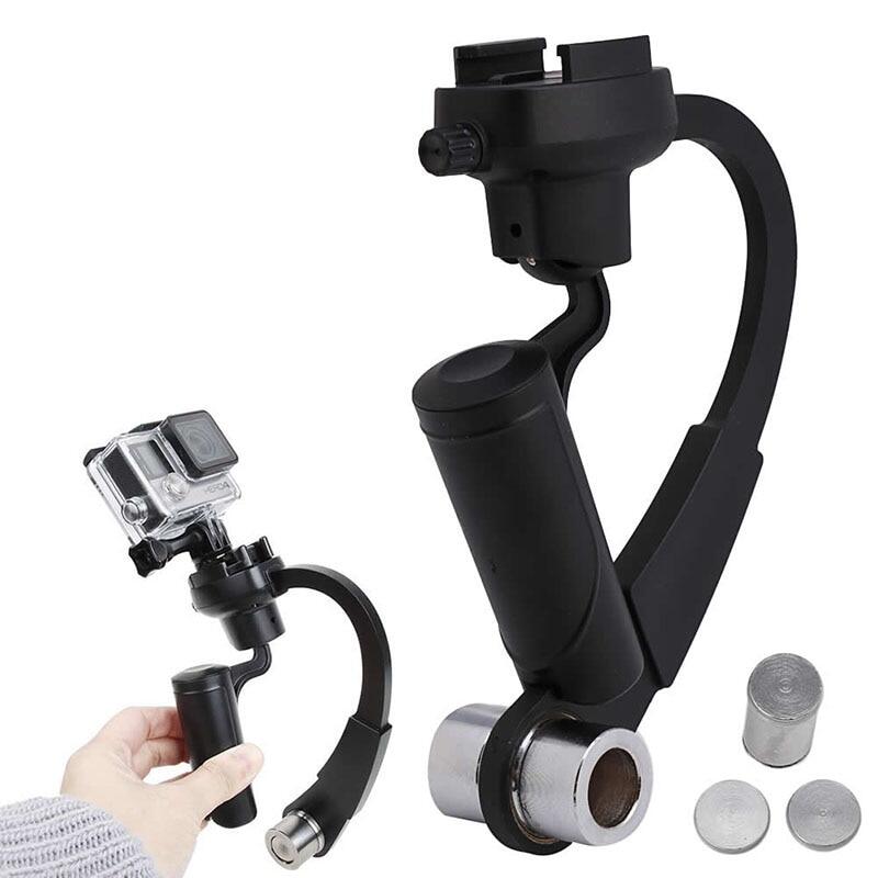 Mini Handheld Camera Stabilizer Video Steadicam Gimbal สำหรับ3 + 4 ...