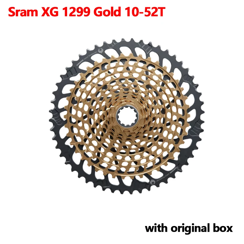 Sram Cassette GX Eagle Cassette 12S 1275 10-52T Rainbow XG 1299 10-50T ...