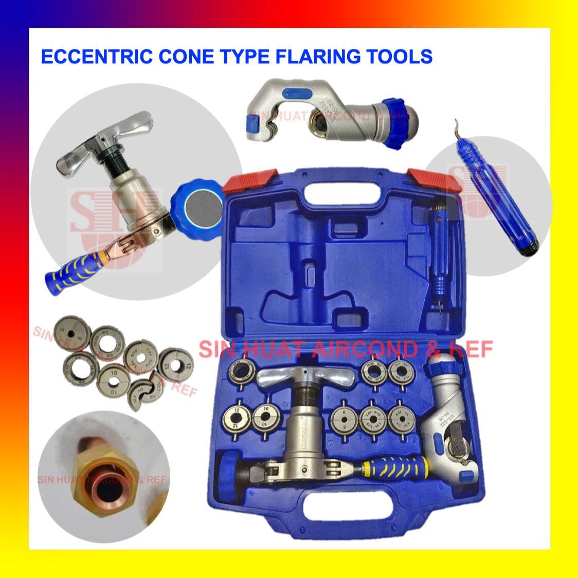 (Eccentric Cone Type) Flaring Tool for Copper Pipe WK519FT Flare ...