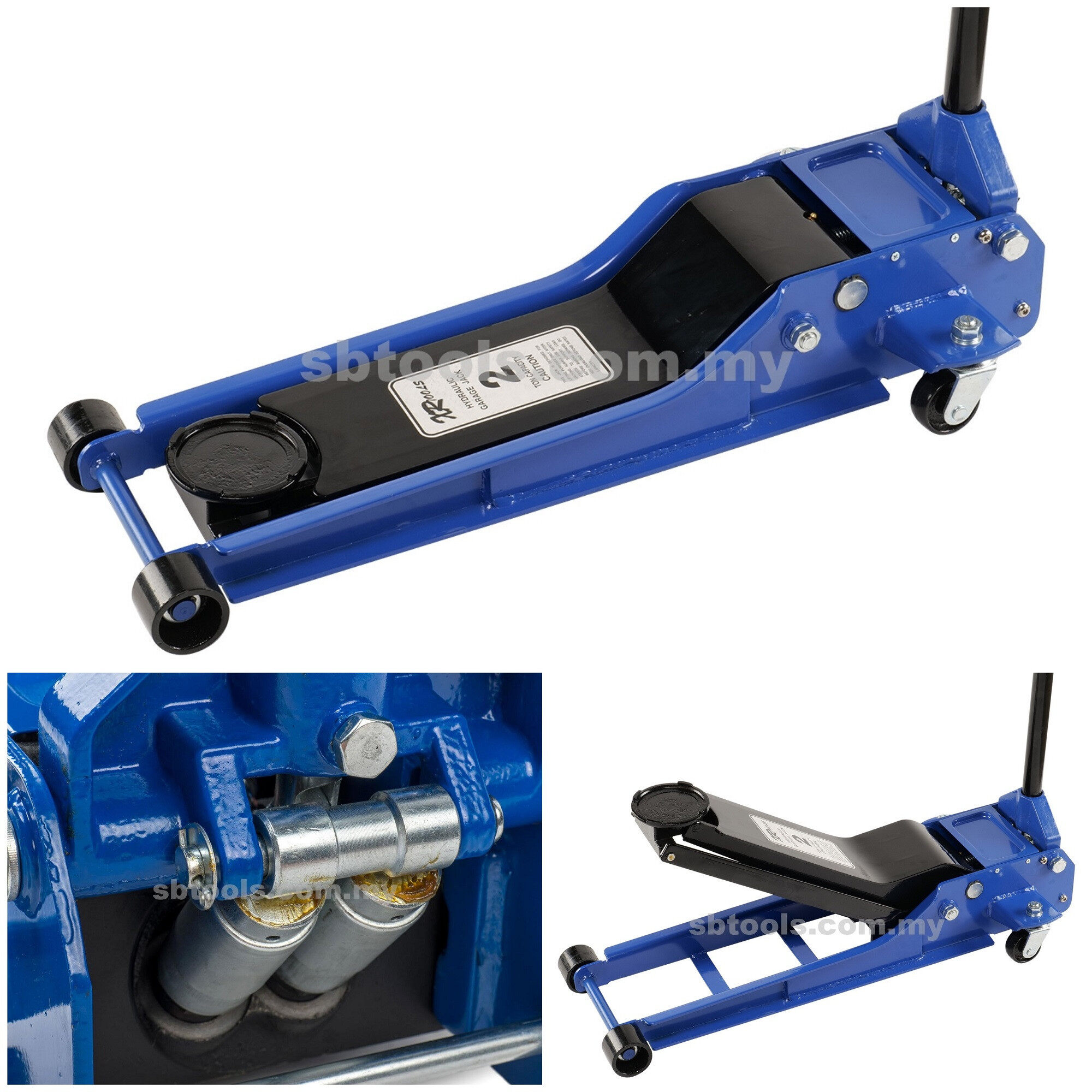 XR 2 Ton Floor Jack l EXTRA Low Profile Garage Jack With Double Piston ...