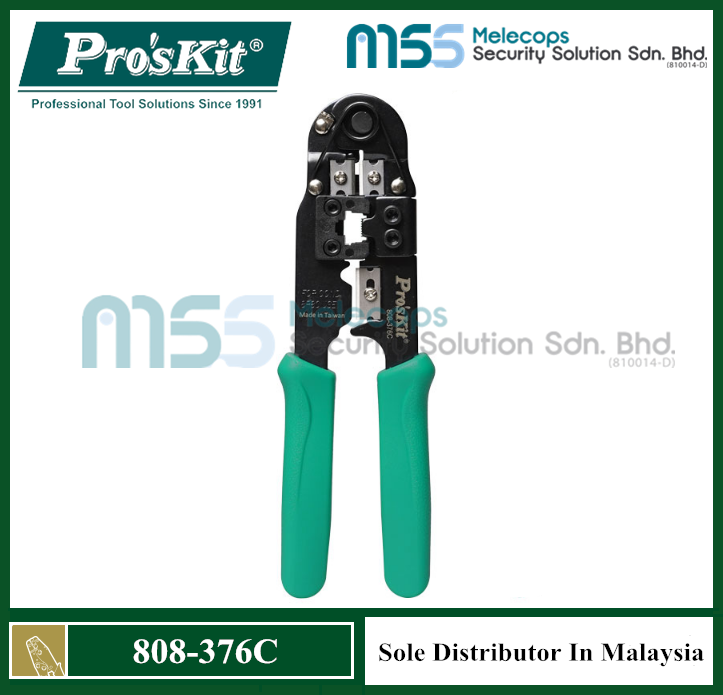 Pro'skit 808-376C Modular Crimping Tool (200mm) | Lazada