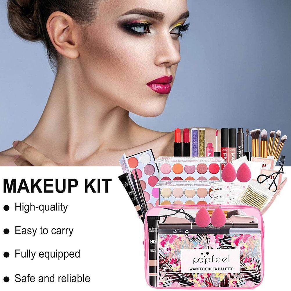 27Pcs Professional Makeup Set Essential Makeup Starter Kit All-In-One ...