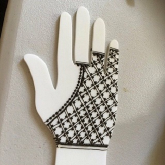 Henna Mehndi Acrylic Practice Sheet Mehendi Design Hand Foot Reusable ...