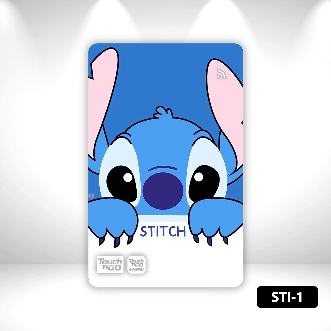 Stitch - Sticker TNG Sticker TNG NFC Card Skincard Stitch Sticker by ...