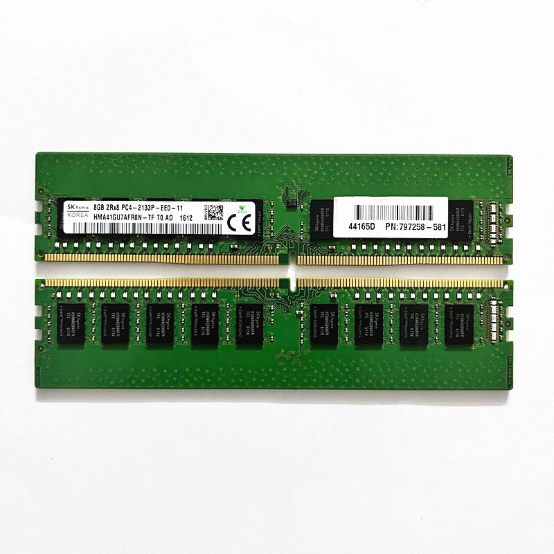 SKhynix DDR4 RAMs ECC UDIMM DDR4 8GB 2Rx8 PC4 2133P EE0 11/10หน่วย ...