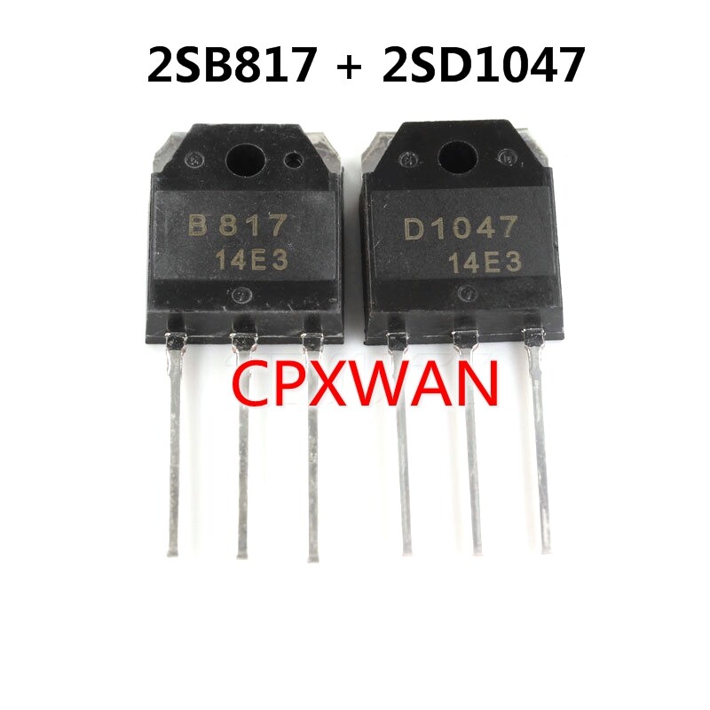 KEC 2SD1047 D1047 2SB817 B817 Transistor ทรานซิสเตอร์ 12A 140V ...
