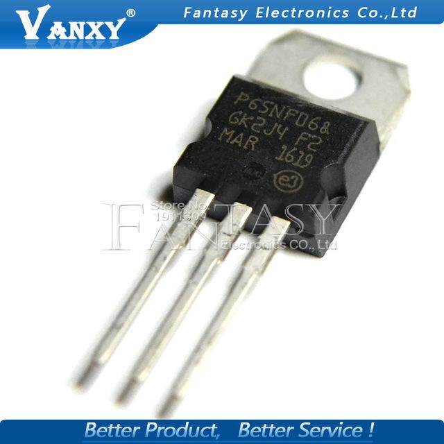 10PCS STP65NF06 TO-220 P65NF06 TO220 65NF06ใหม่MOS FETทรานซิสเตอร์ ...