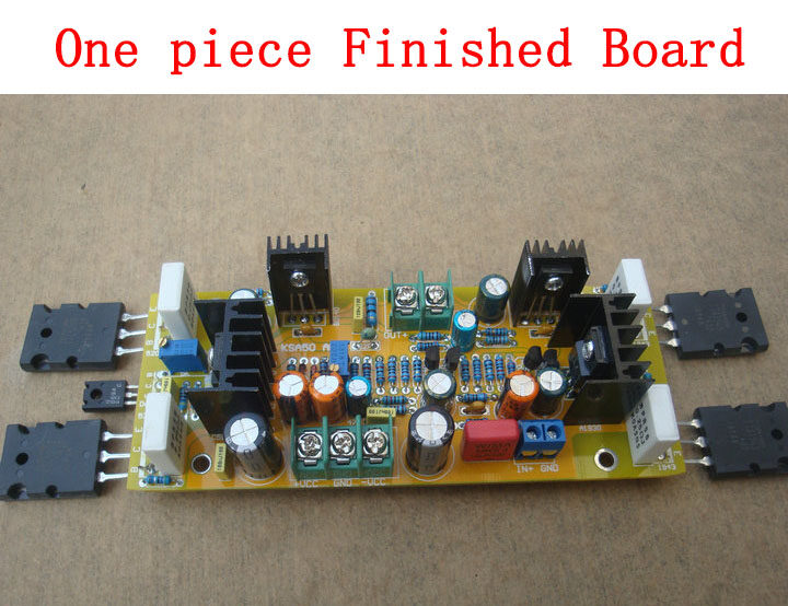One Piece KRELL KSA50 Class A 50W Power Amplifier TTC5200+TTA1943 2SC5171+2SA1930 Amplifier ...