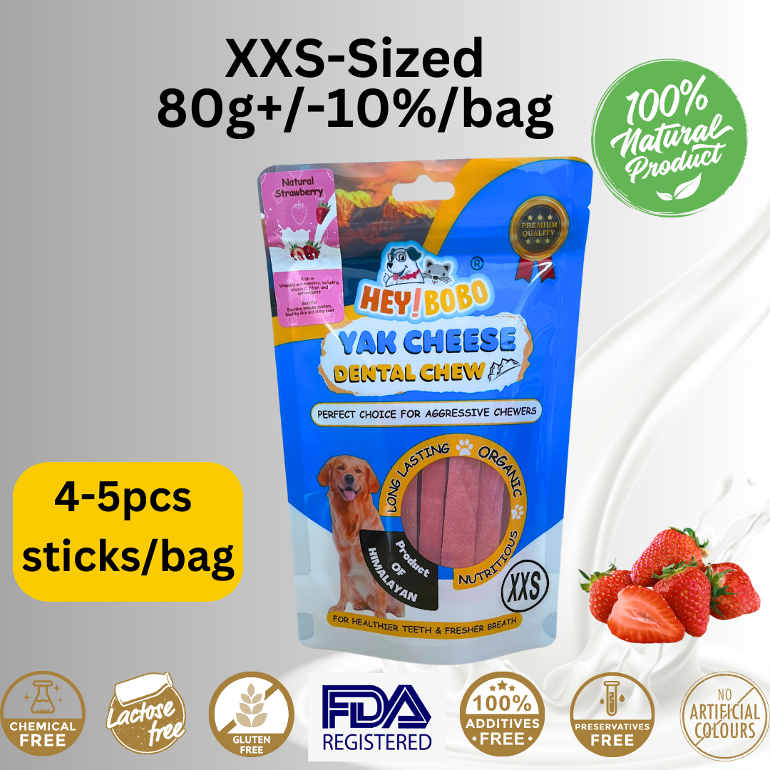 [HEY!BOBO] 🔥STRAWBERRY🔥NATURAL HEALTHY FLAVORED Himalayan Yak Cheese ...