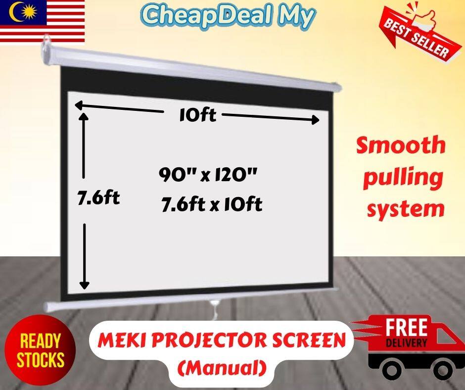 Extra Large Projector Screen Manual Wall Screen Tripod Screen Motorized ...
