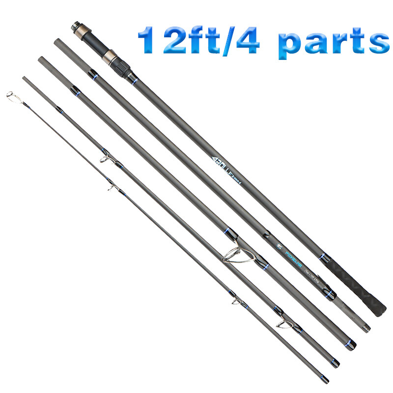 Surf rod12ft/13ft/14ft Carbon fiber Casting/Spinning Rod light Fishing ...