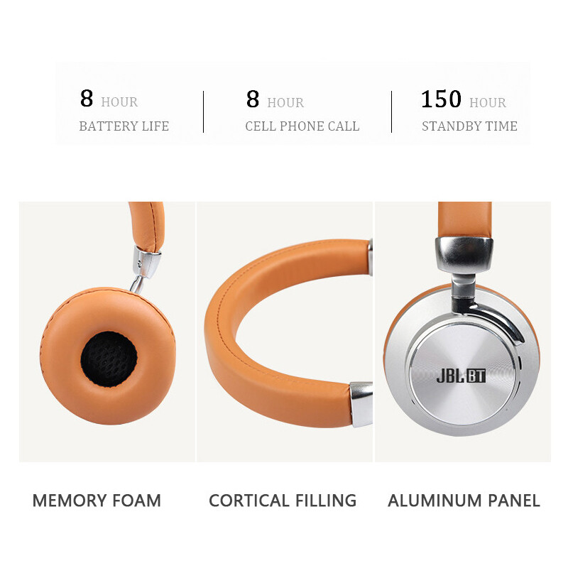 ของแท้JBL 98BT / Live660 NC หูฟังไร้สาย Bluetooth หูฟังแบบครอบหู ชุดหูฟังไมโครโฟนสำหรับเล่นเกม ...