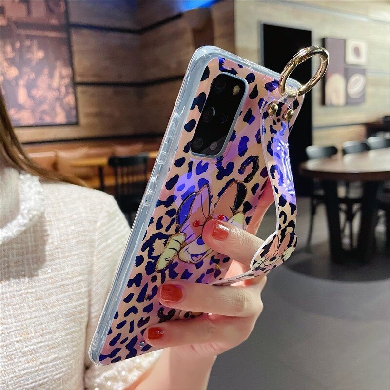 【2.2】สำหรับ Samsung Galaxy S21 S20 Plus Ultra S21FE S20FE S10 Plus หมายเหตุ20 Ultra ลายเสือดาว ...