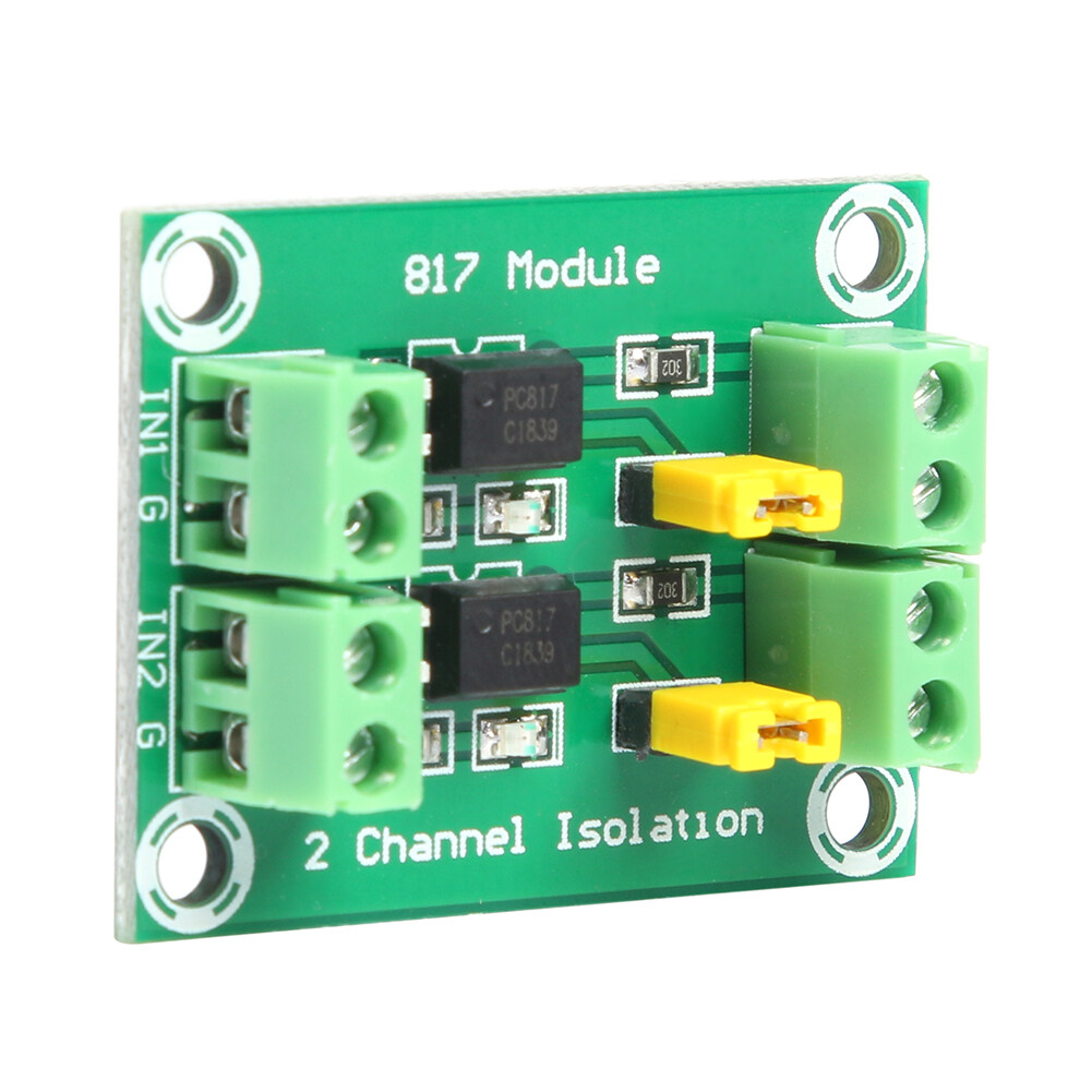 2 Way Voltage Converter Isolation Board Optocoupler Driver ...