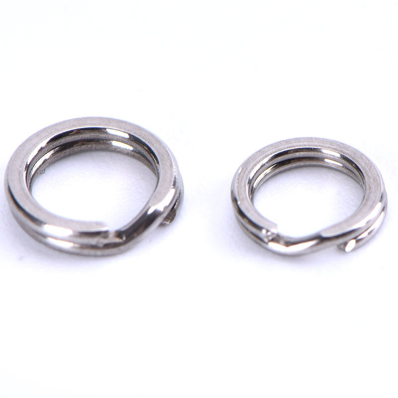 Badao 100ชิ้นคลาสสิกแหวนแยกตกปลาเชื่อมต่อยี่ห้อเบ็ดปลารุ่นร้อนล่อ ...