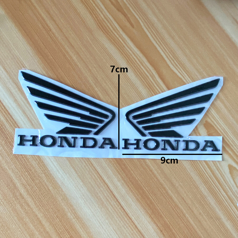 3D Moto Wing Sticker For Honda CBR CRF250 CB500X CB100R HONDA Beat ...
