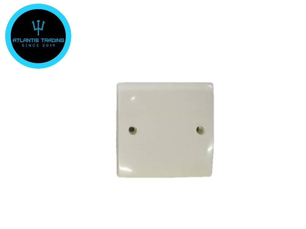 PVC Blank Plate 3"x3" Switch Socket Blanking Cover | Lazada