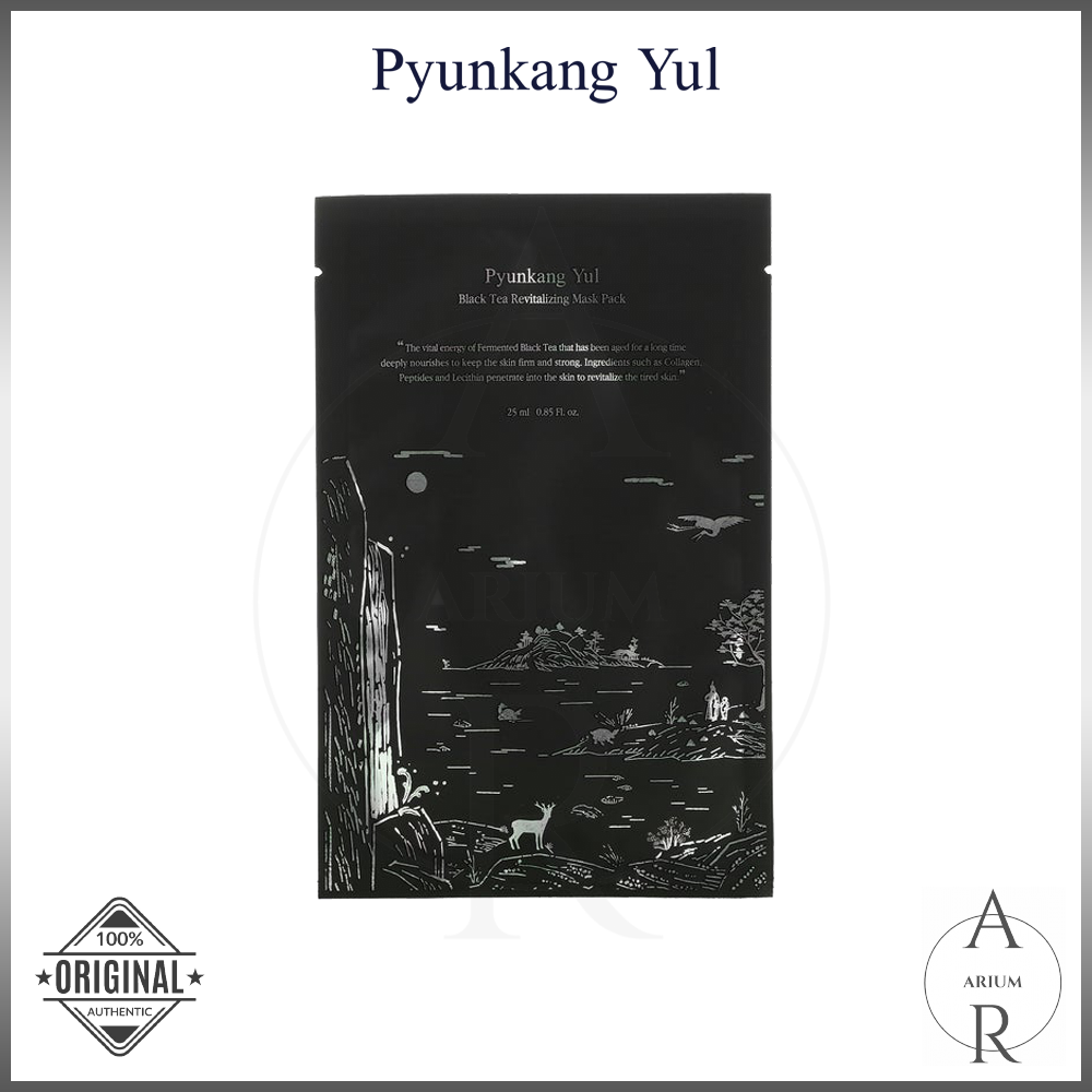 PYUNKANG YUL Black Tea Revitalizing Mask Pack (1 Sheet) [ARIUM] | Lazada