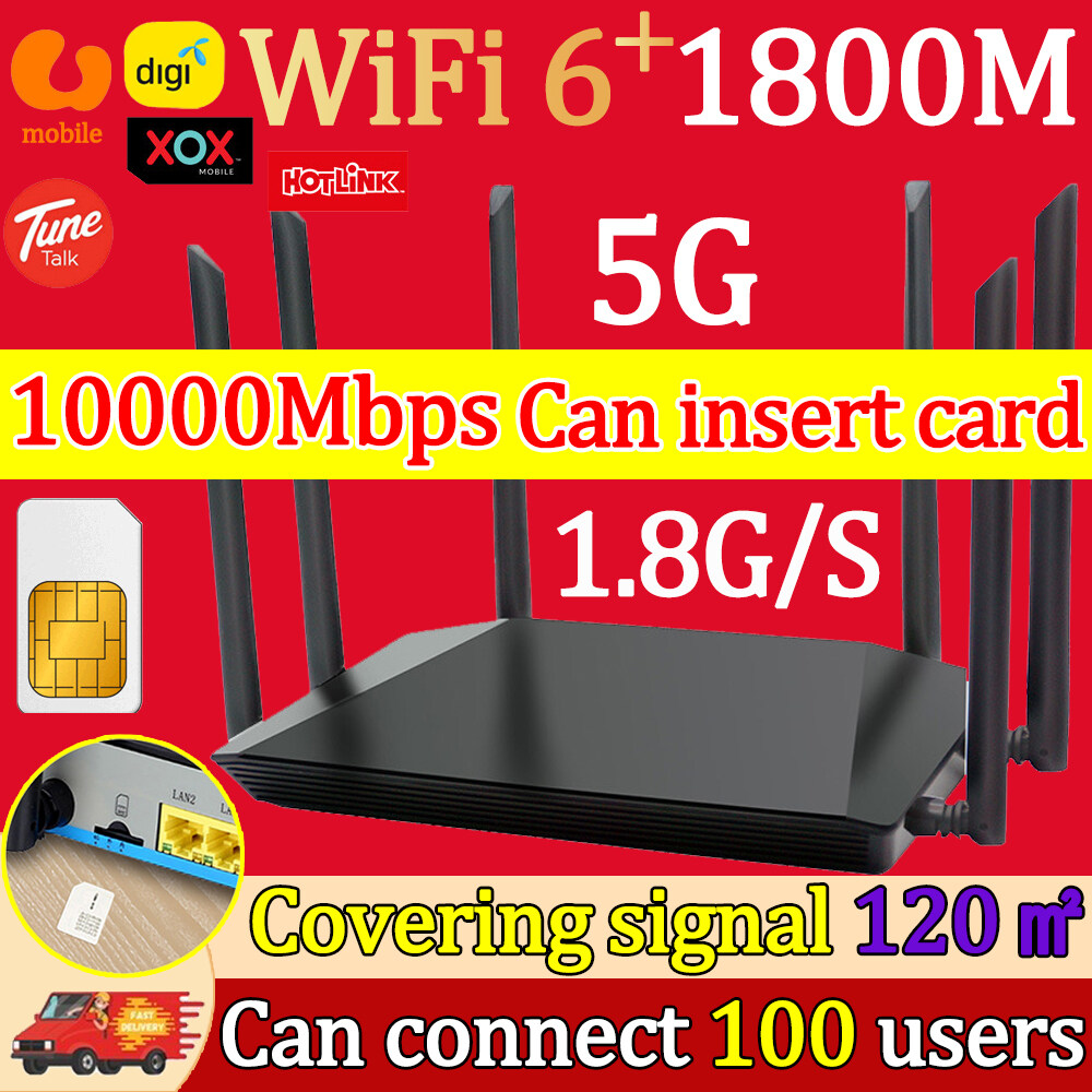 👍The internet is faster than a rocket 👍SIM CARD ROUTER &Plug and play ...