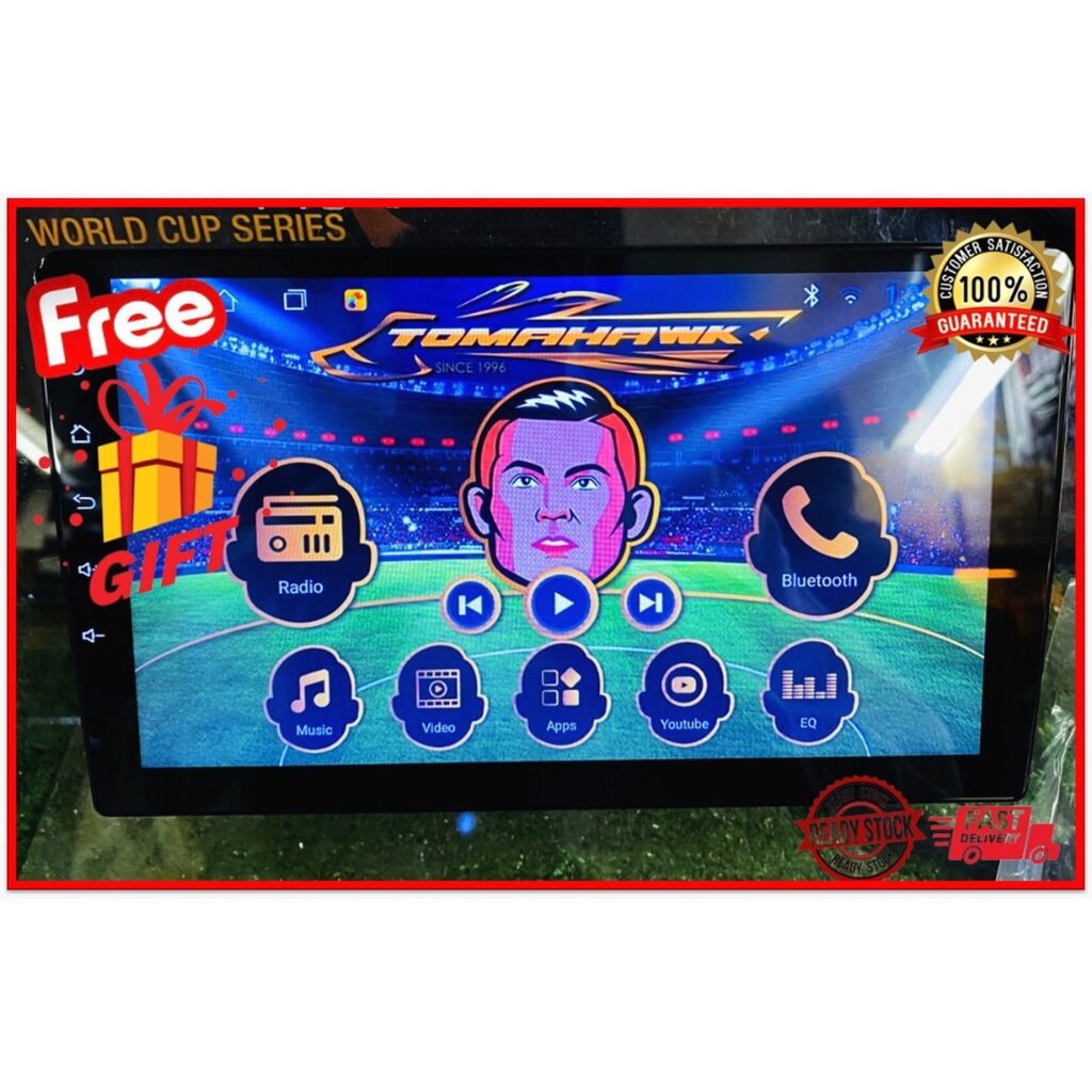 TOMAHAWK T3L Android Player (World Cup Series) Android 12 2GB RAM +16GB ...