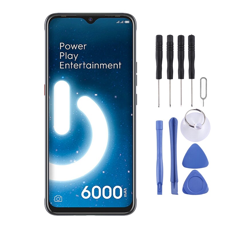 หน้าจอ LCD และ Digitizer Full Assembly สำหรับ Tecno Spark Power 2 LC8 ...