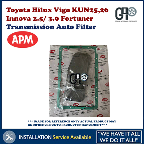 Toyota Hilux Vigo KUN25 KUN26 Innova 2.5 3.0 Fortuner AD-8028 APM Auto ...