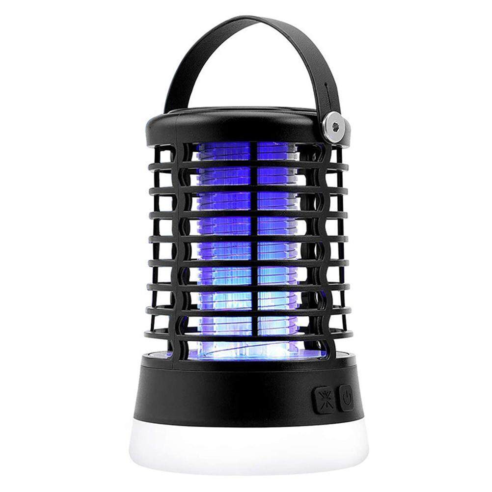 Electric Mosquito Killer Lamp Indoor Outdoor Fly Trap USB Rechargeable ...