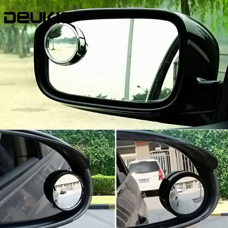 1 Pair Car Small Round Mirror Car Exterior Accessories Small Rearview ...