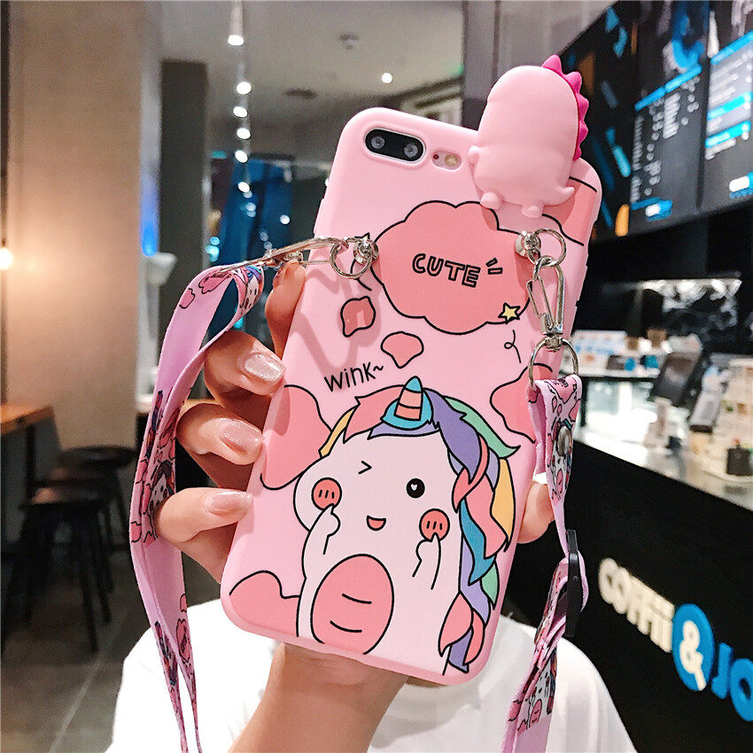 For Infinix Smart 5 Dinosaur Unicorn Casing Silicone Soft 3D Cartoon ...