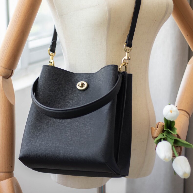 Coach กระเป๋าถือแฟชั่นสำหรับผู้หญิงขนาดเล็กหนึ่งไหล่กระเป๋าทรงเมสเซนเจ ...