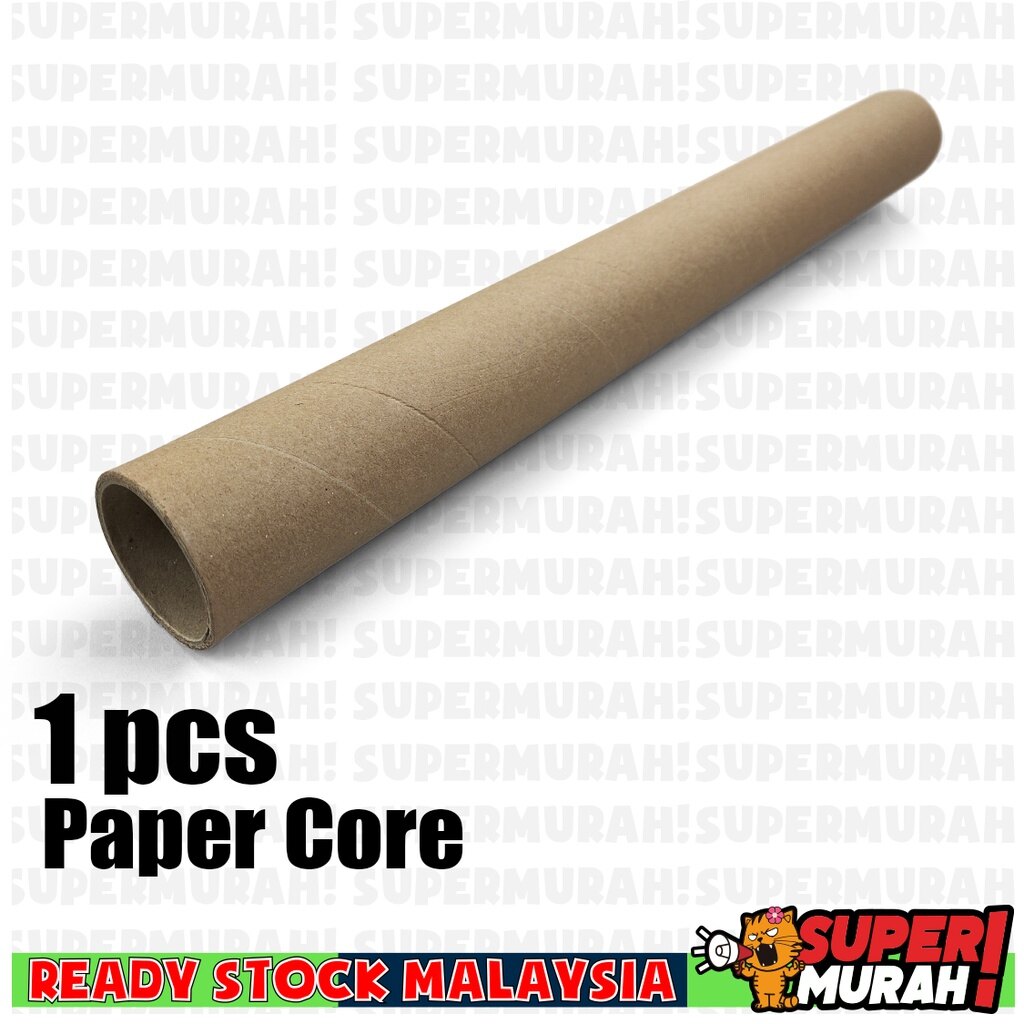 Hard Paper Core Used Brown Cardboard Tube 1pcs Roll Packing Poster ...