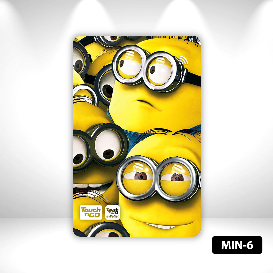 Minions - Sticker TNG Sticker TNG NFC Card Skincard Minions Sticker by ...