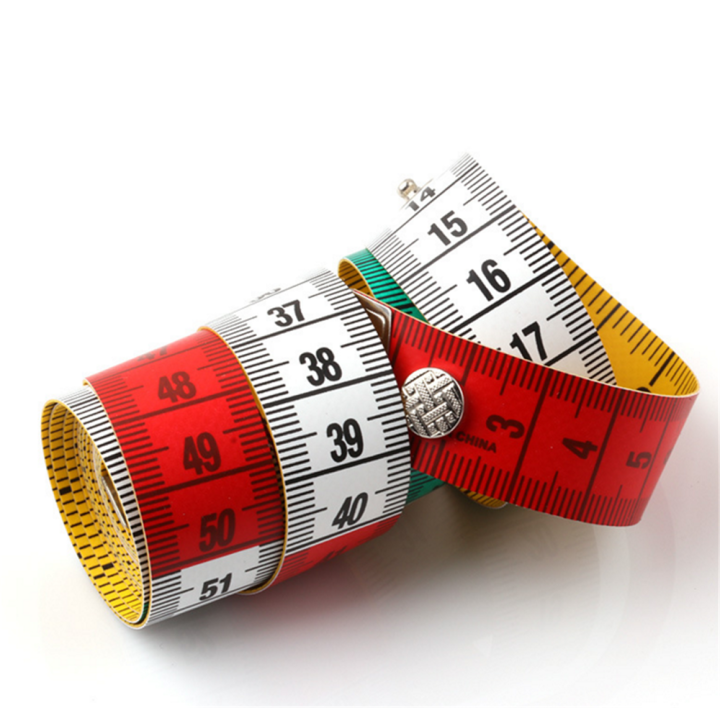 【TaroBall】1.5M Colorful Leather Soft Tape Measure Flat Measuring Ruler ...
