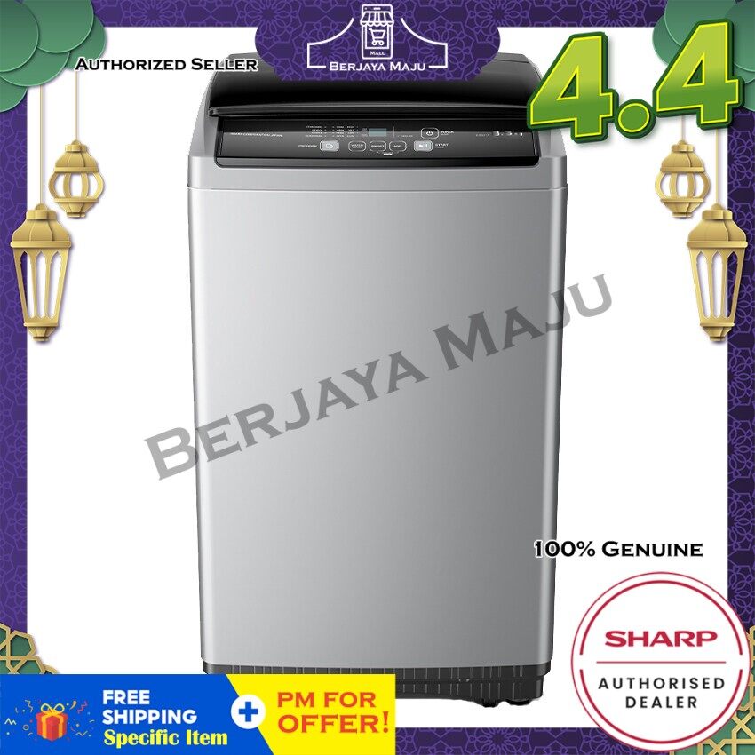 Sharp 8.5KG Top Load Fully Washer ES821X | Lazada