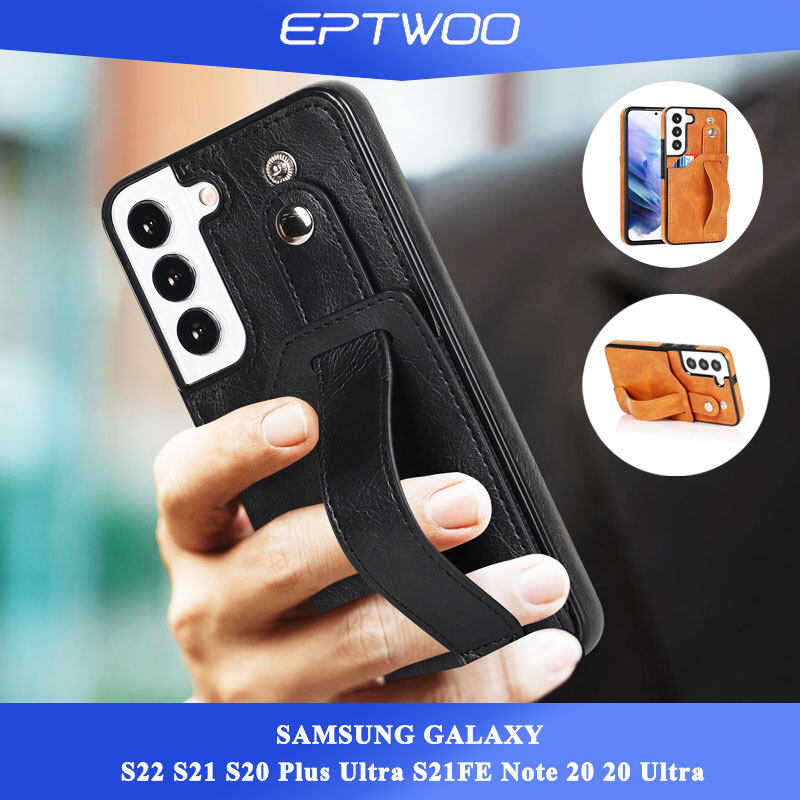 EPTWOO สำหรับ Samsung Galaxy S22 S21 S20 Plus Ultra S21FE หมายเหตุ 20 20 Ultra เคสโทรศัพท์หนัง ...