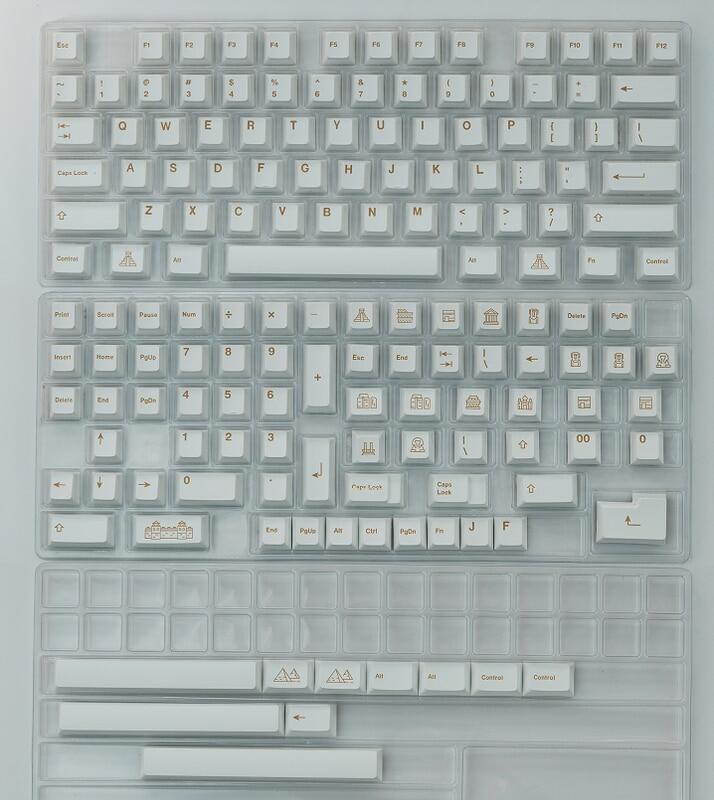 GMK Civilization Clone Keycaps PBT Dye Subbed Cherry Profile Keycap For ...