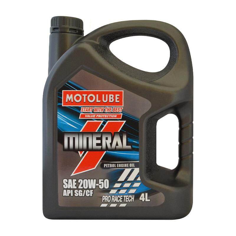 YOKOHAMA MOTOLUBE Mineral Engine Oil SAE 20W-50 API SG/GF Pro Race Tech ...