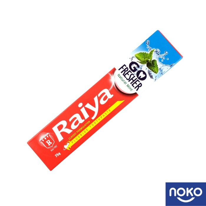 RAIYA Fluoride Natural Mint Toothpaste | Lazada