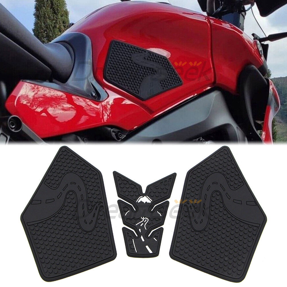 Side Fuel Tank Pads Rubber Knee Grip for Yamaha Tracer 9 GT 2021 2022 ...