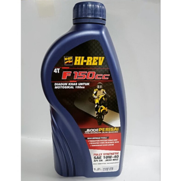 ORIGINAL HIREV HI-REV F150 10W50 HONDA RS150 RS 4T MOTORCYCLE ENGINE ...