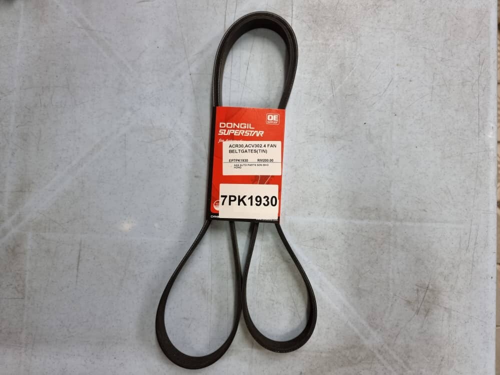 FAN BELT 7PK1930 TOYOTA ESTIMA ACR30 CAMRY ACV30 DONGIL SUPERSTAR | Lazada
