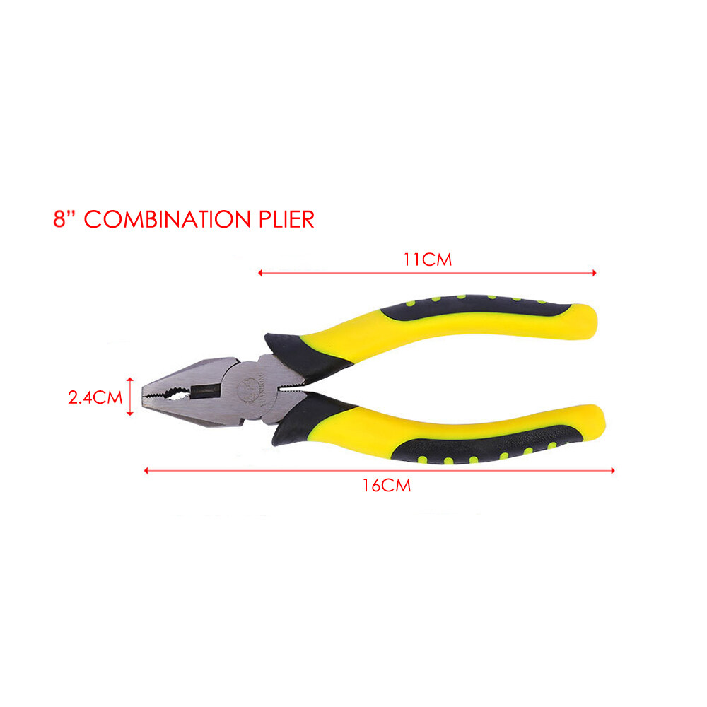 6" / 8" Combination Plier Long Nose Plier Diagonal Plier 150MM / 200MM ...