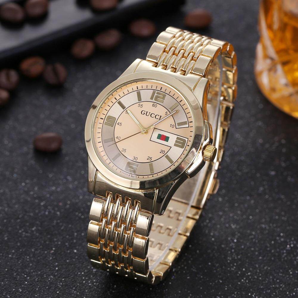 Simple _ GUCCI 100% Original แท้นาฬิกาข้อมือผู้หญิงแฟชั่นกันน้ำนาฬิกา ...