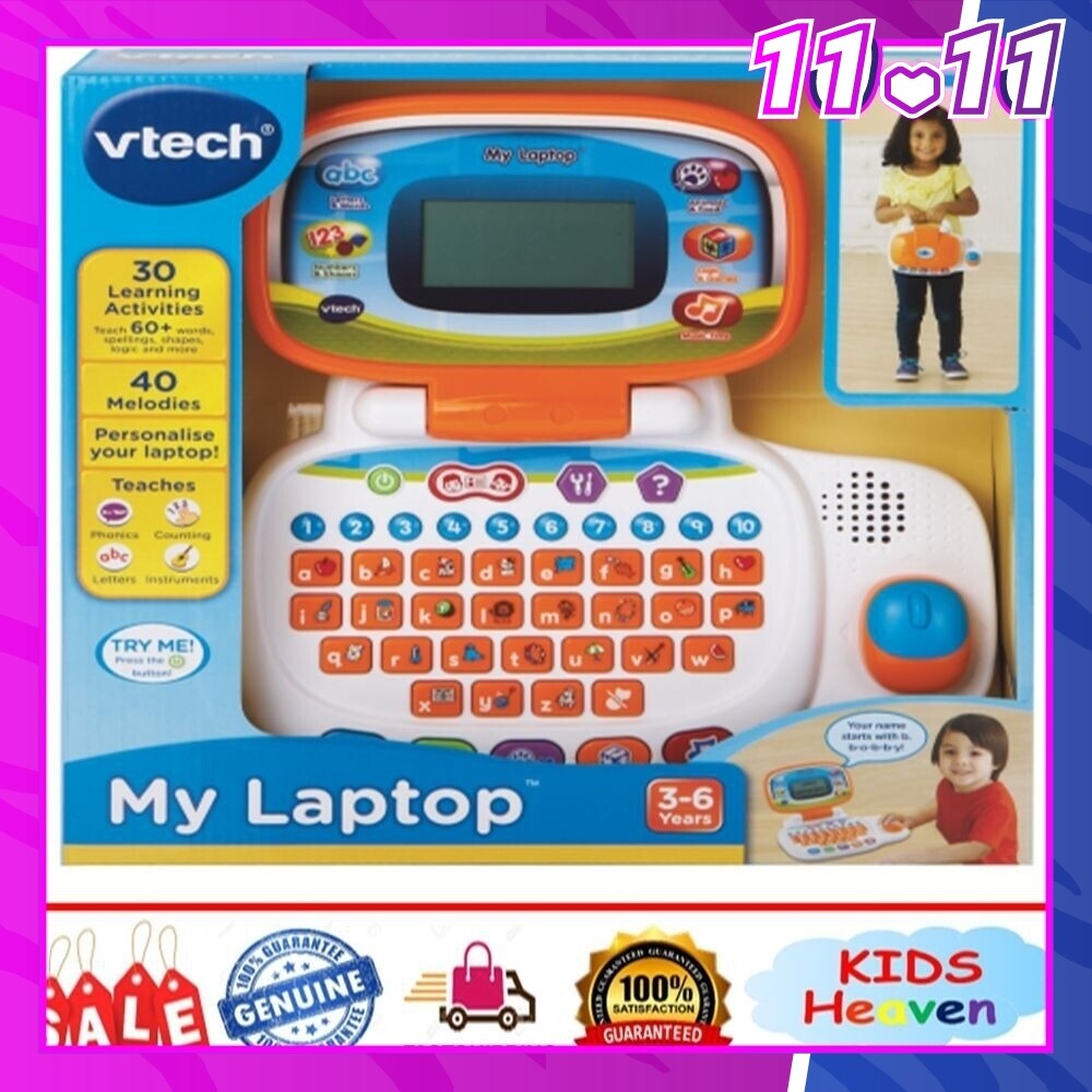 VTech 30-in-1 Kids Laptop My Laptop (100.0% Original) | Lazada